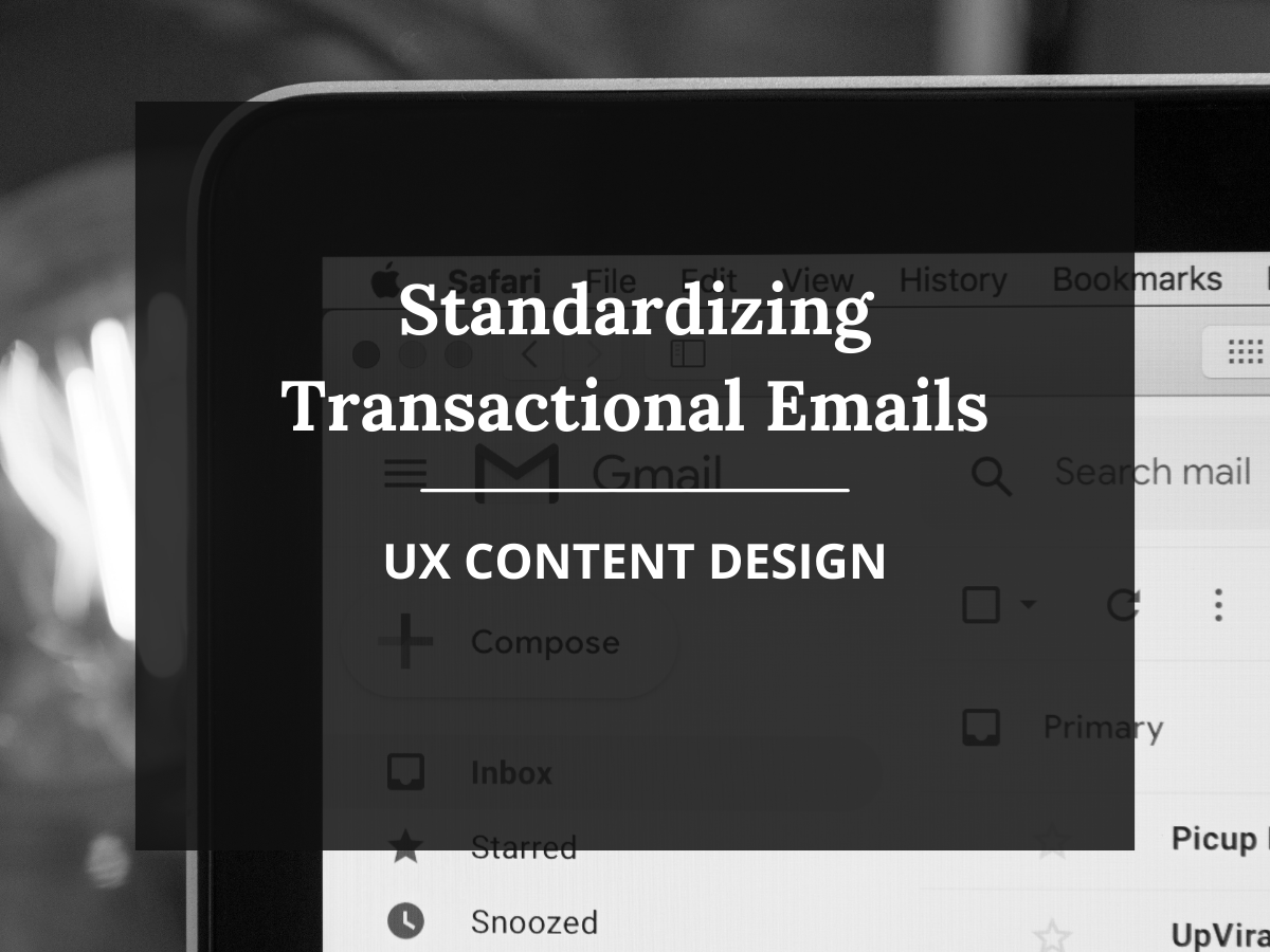 Standardizing Transactional Emails – Jess Demarest
